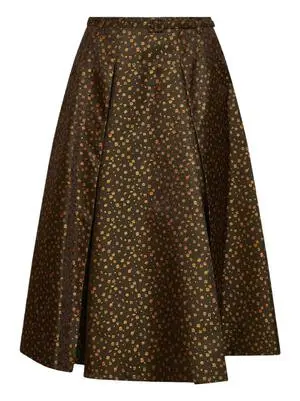 Prada Jacquard Duchesse Skirt - No