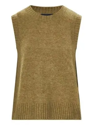 Soeur Ribbed Knit Vest - No