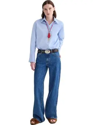 TWP Heavy Denim Straight Leg Jeans - Paris