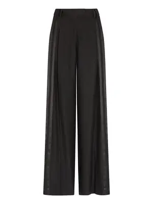 Serena Bute Silk Serena Trouser - Black