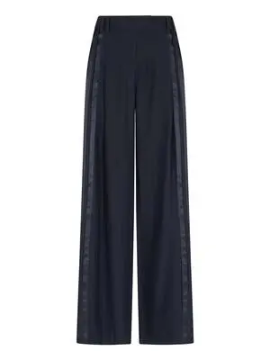 Serena Bute Silk Serena Trouser - Navy