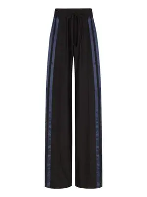 Serena Bute Silk Icon Jogger - Black