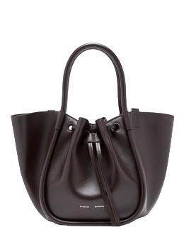 Proenza Schouler Small Ruched Tote - Espresso