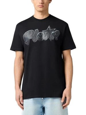Philipp Plein Round Neck T-shirt Puffy Gummy Plein - Black/black