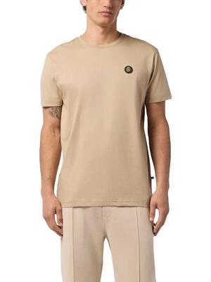 BILLIONAIRE Round Neck T-shirt Basic - Beige