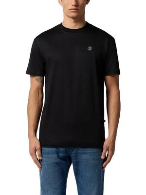 BILLIONAIRE Round Neck T-shirt Basic - Black