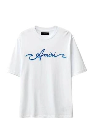 Amiri Wave Tee Shirt - White