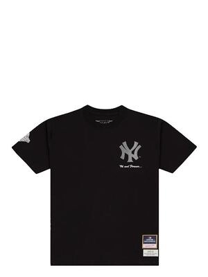 JAY-Z Jayz Reasonable Doubt X Mitchell & Ness X New York Yankees Tee Shirt - Black