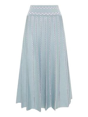 Molli Fragola Pleated Maxi Skirt - Horizon-multi_2