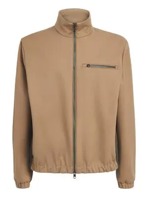Moncler Cotton-blend Fourioun Jacket - Beige