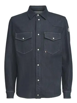Moncler Denim Shirt - Blue