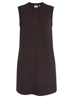 Varley Elba Sleeveless Mini Dress - Brown