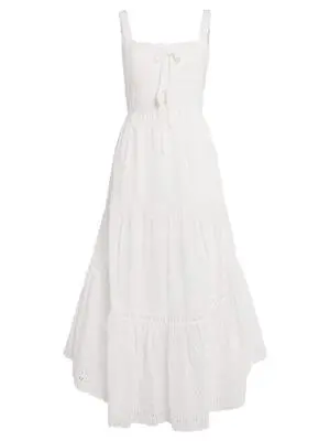 Ulla Johnson Ulla Johnson Constance Broderie Anglaise Maxi Dress White
