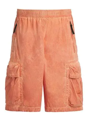 Stone Island Nylon Cargo Shorts - Orange