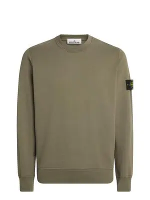 Stone Island Compass Logo Sweatshirt - Green