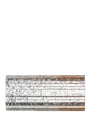 JIMMY CHOO Jimmy Choo Sweetie Glitter Chain-Linked Clutch Bag