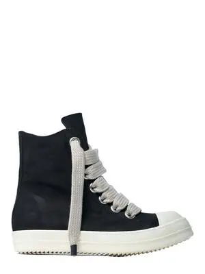 Rick Owens Jumbo Laced Sneakers - Black