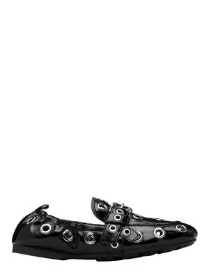 Marc Jacobs Grommet Jude Loafers - Black