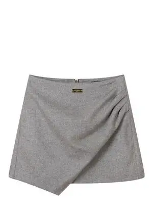 Balmain Zippered Shorts - Grey