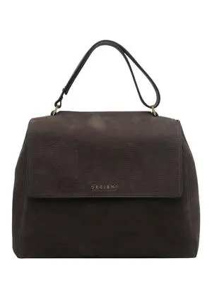 Orciani Top-handle Shoulder Bag - Moro