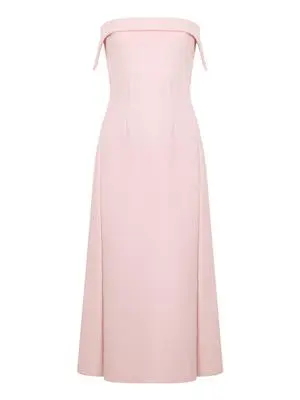Philosophy Di Lorenzo Serafini Strapless Midi Dress - Light Pink