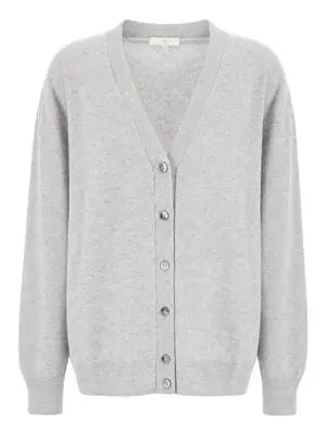 Malo Fine-knit Cashmere Cardigan - No