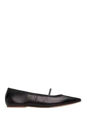 A.p.c. Swan Ballet Flats - Black