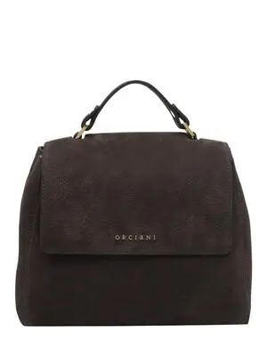 Orciani Top-handle Shoulder Bag - Moro