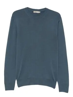 Canali Long-sleeve Knit Top - Blue
