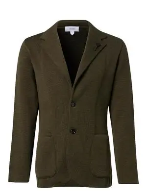LARDINI Long-sleeved Casual Jacket - Black