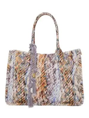 Vince Camuto Orla Oversized Printed Tote Bag - Multi Cobra