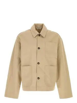 JW Anderson Cappuccino Cotton Jacket - Brown