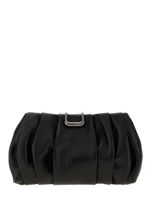 BRUNELLO CUCINELLI Brunello Cucinelli Women Black Leather Clutch