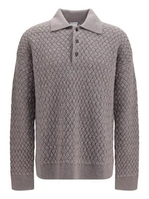 BOTTEGA VENETA Bottega Veneta Men Lw Wool Intrecciato Sweater