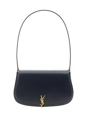 Saint Laurent Mini Voltaire Shoulder Bag - Black
