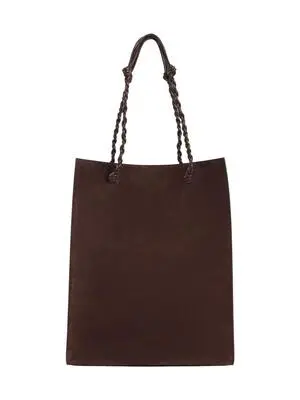 JIL SANDER JIL SANDER Tangle Tote Bag Brown