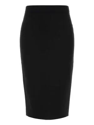 TOM FORD Stretch Viscose Blend Skirt - Black