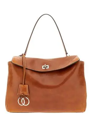 Balenciaga Shopper Bag With Turn Lock And Top Handle - Multicolor
