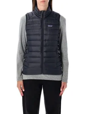 Patagonia Down Sweater Vest Lightweight Packable Insulated Layer - Nero