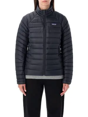 Patagonia Down Sweater Quilted Lightweight Jacket With 800-fill-power Rds-certified Down - Nero