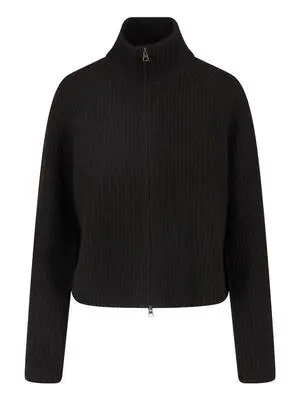 LISA YANG LISA YANG V-Neck Knit Sweater Brown