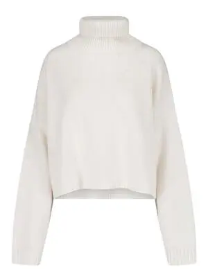 LISA YANG LISA YANG V-Neck Knit Sweater White