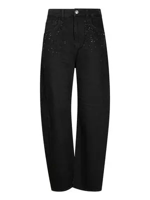 Liu Jo Embellished Jeans - Nero