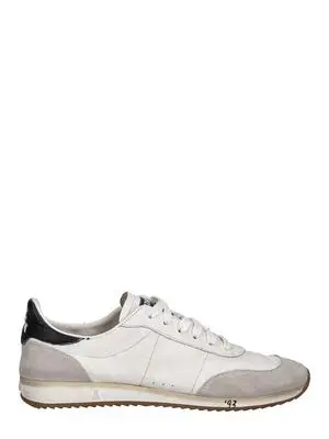 Patrizia Pepe Leather Lace-up Sneakers - White