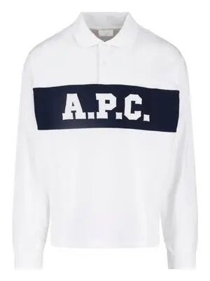 A.p.c. 100% Cotton T-shirt - White