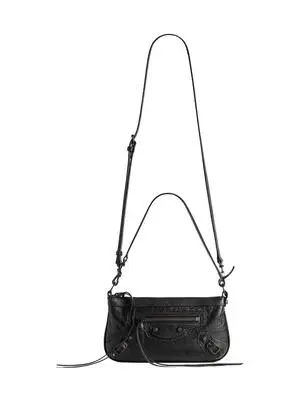 Balenciaga Le City Leather Mini Bag - Black