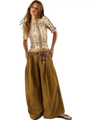 Free People Concrete Solid Trousers - Beehive