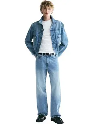 H&m Relaxed Jeans - Denim Blue