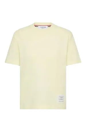 Thom Browne Short Sleeve T-shirt - Yellow