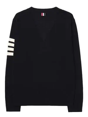 THOM BROWNE Thom Browne Cardigan With Signature Stripes